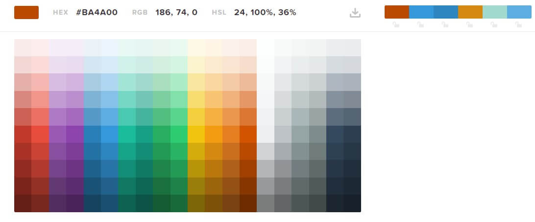 Html color Codes在线颜色选择器 快速获取色值 - v1tx