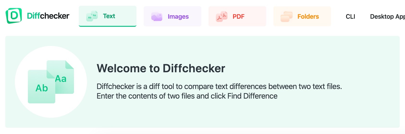 Diffchecker 在线对比工具 支持文字、代码、图片等多种类型 - v1tx