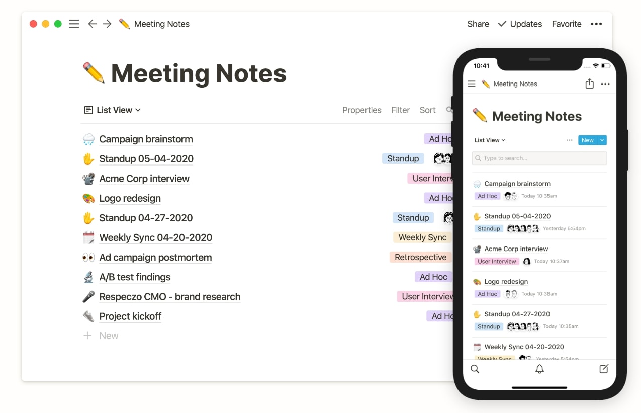 Notion 全面灵活的跨平台笔记软件 - v1tx