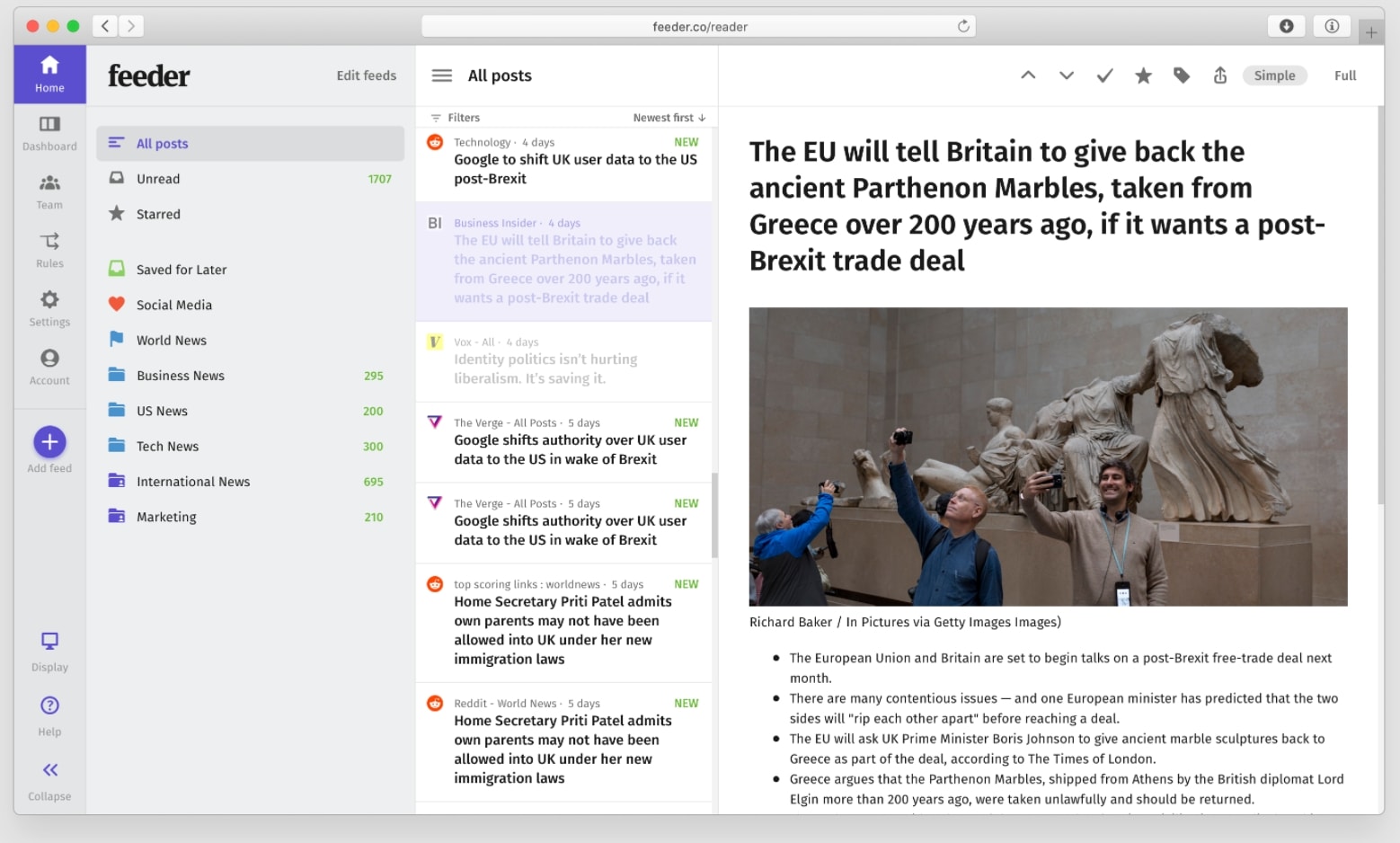 11款好用的RSS阅读器推荐 - v1tx