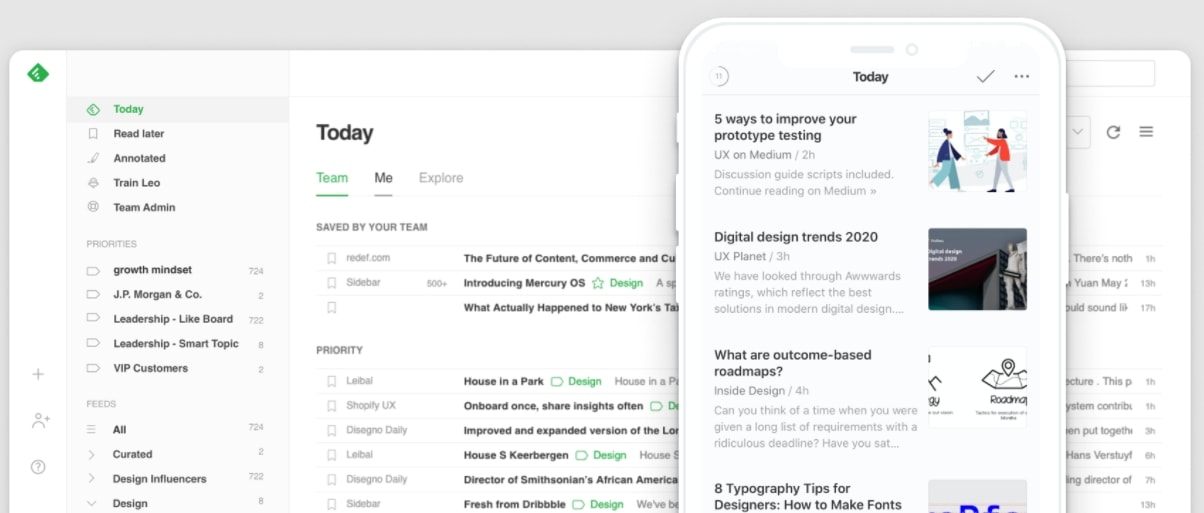 11款好用的RSS阅读器推荐 - v1tx