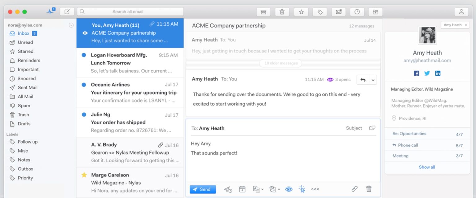 5款好用的Mac邮件客户端应用推荐 - v1tx